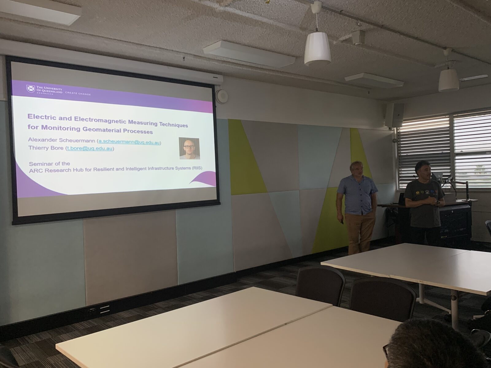 RIIS VIsitor – Prof Alexander Scheuermann from the School of Civil ...